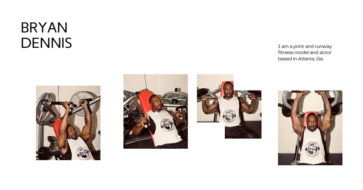Bryan Dennis | Fitness Model and Actor